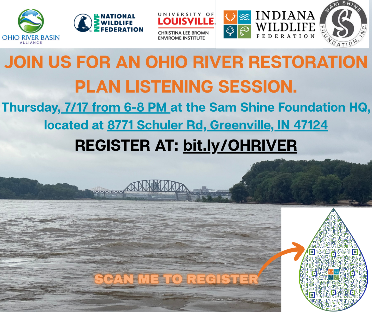OHIO RIVER RESTORATION PLAN Indiana Public Engagement Session - Indiana ...